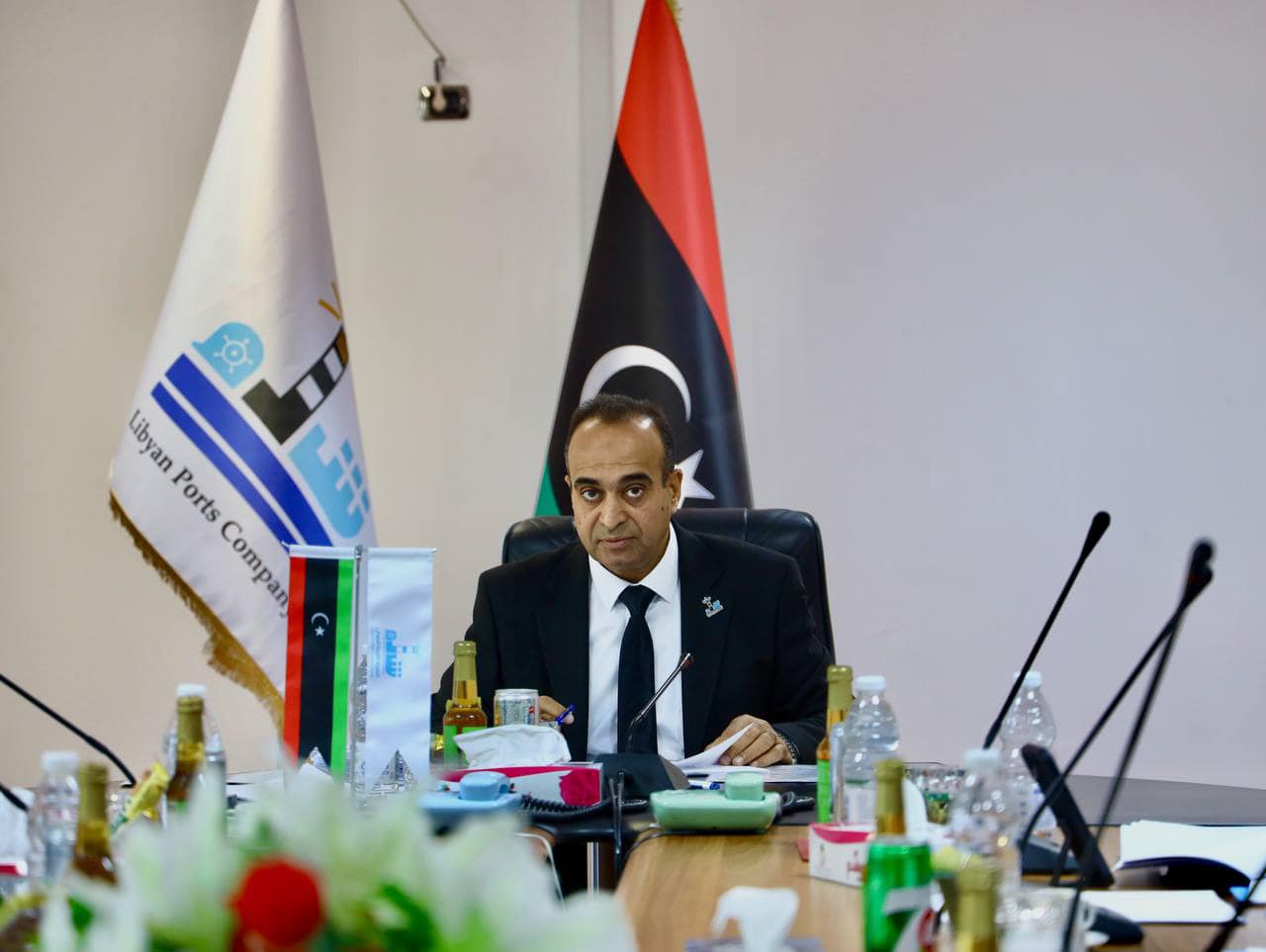 8th Meeting of the Libyan Ports Company Board of Directors Held in ...